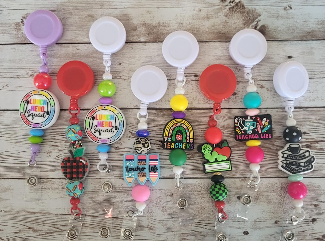 Teacher Badge Reels - Etsy