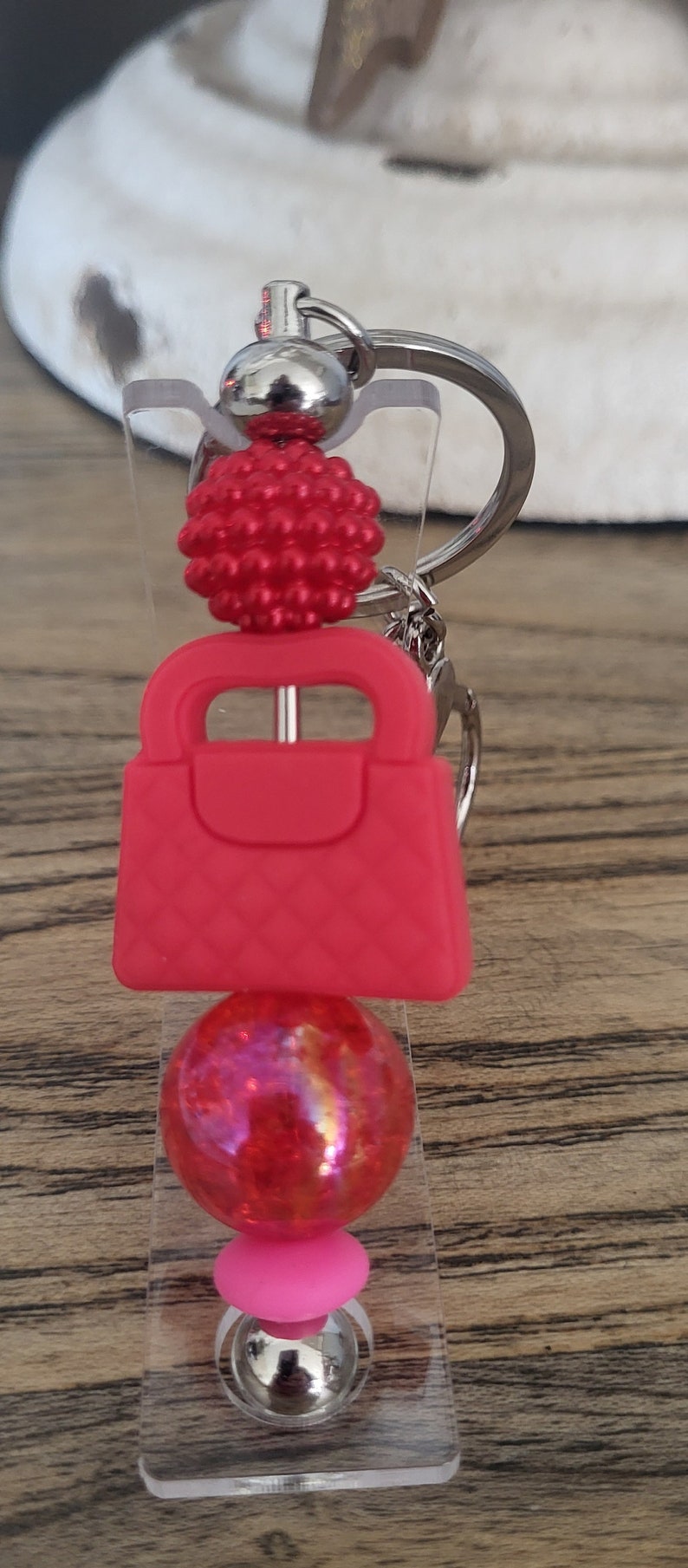 Beaded Bar Keychain - Etsy Canada