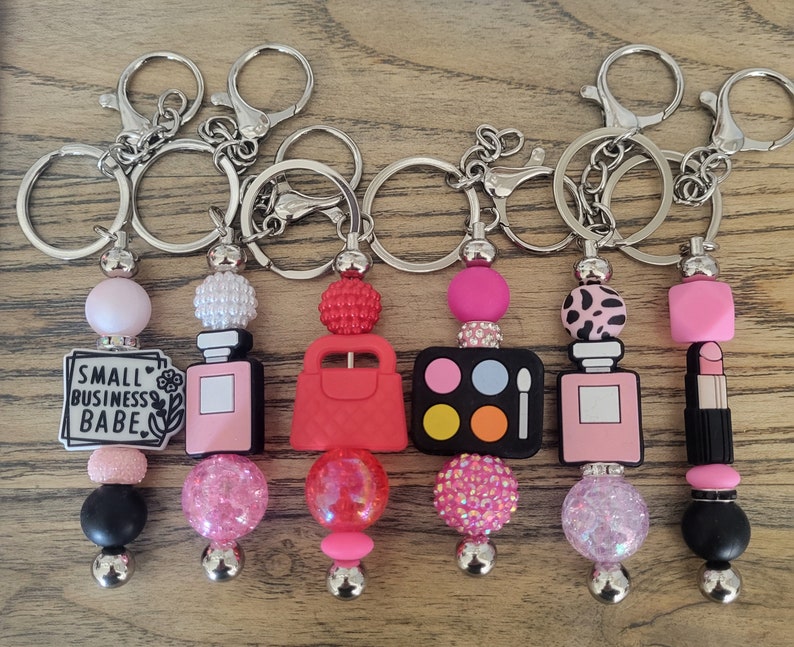 Beaded Bar Keychain - Etsy Canada