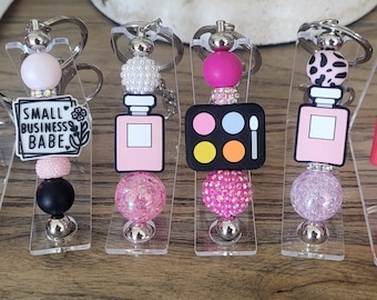Beaded Bar Keychain - Etsy