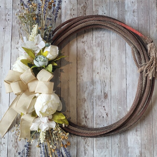 Lariat Rope Wreath - Etsy