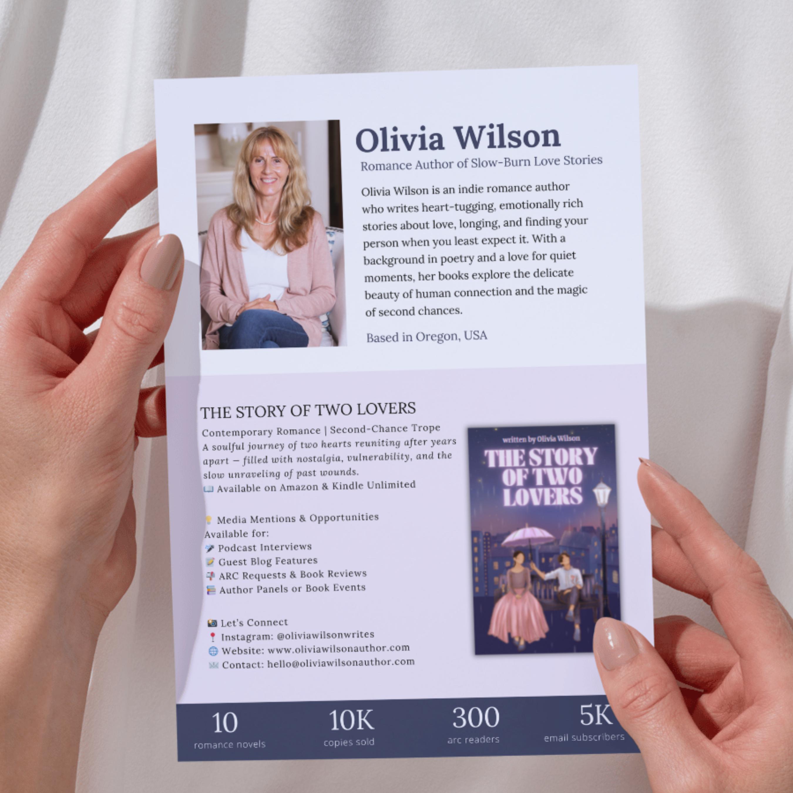 All-in-one Author Instagram Kit Bundle | 40 Canva Templates + Media Kit ...