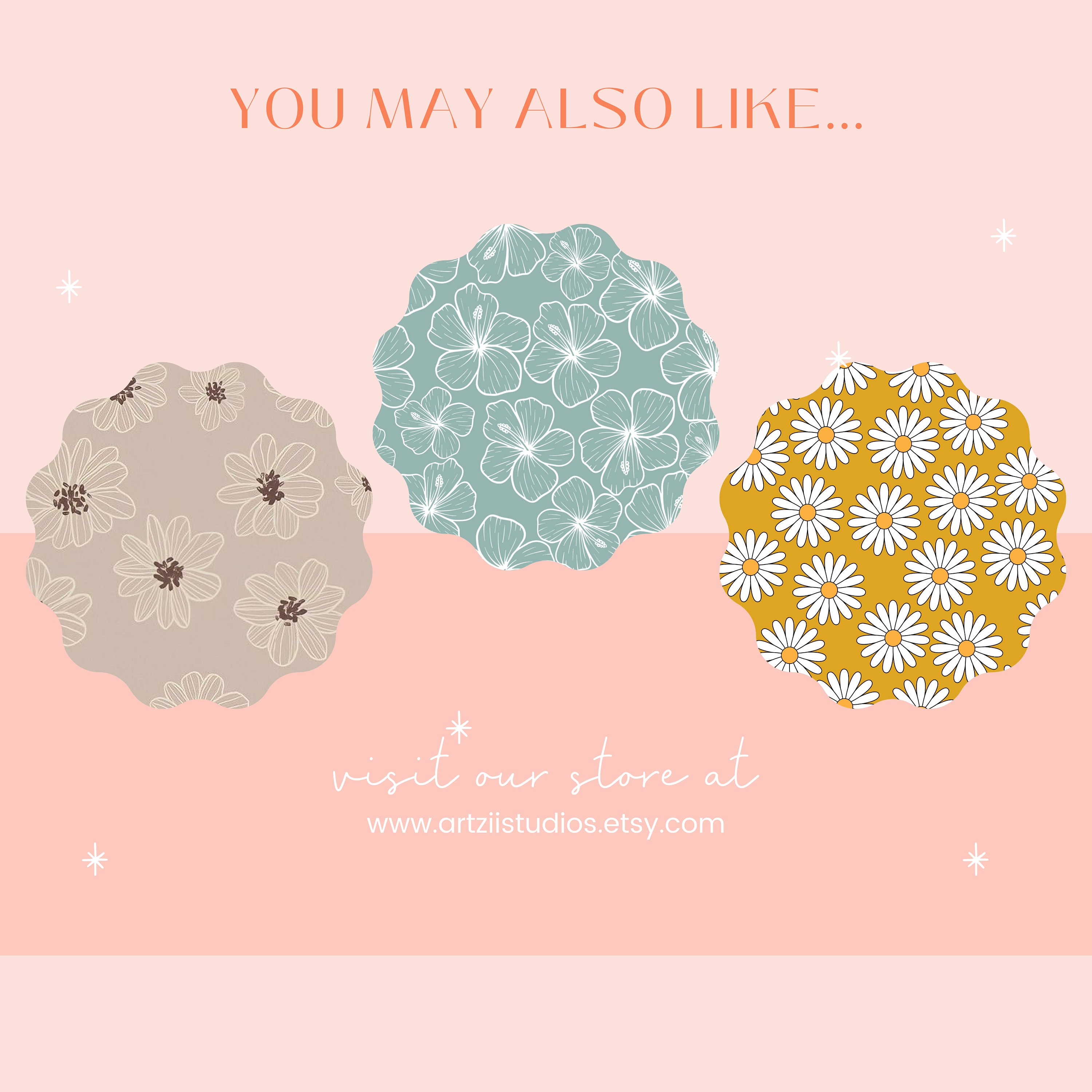 Pikake, 2 Tone Pikake Seamless Pattern, Retro Background, Printable ...