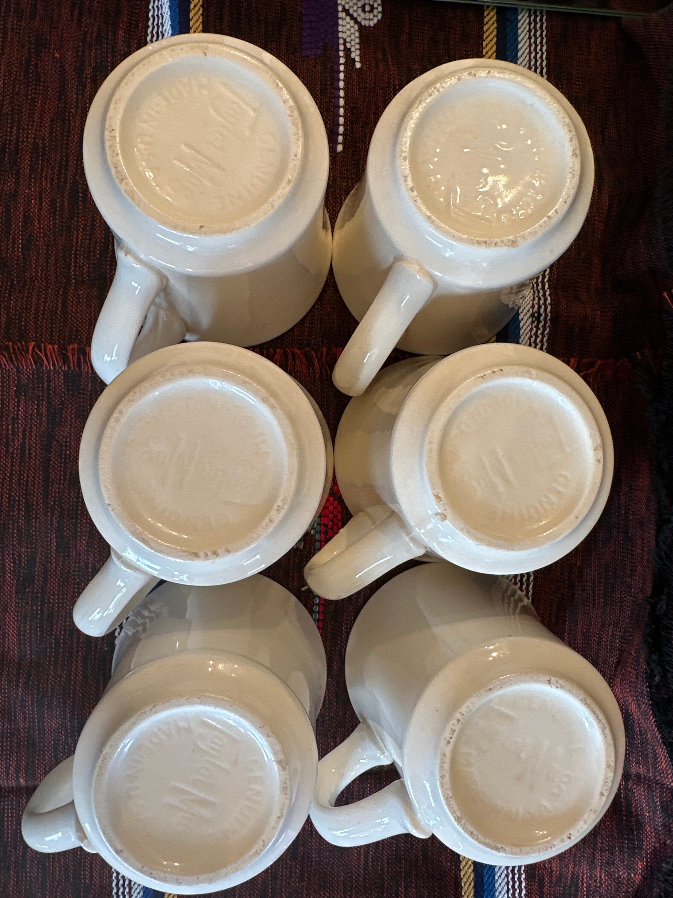 Vintage Taylor Mug Made in USA Set Includes Six - Etsy