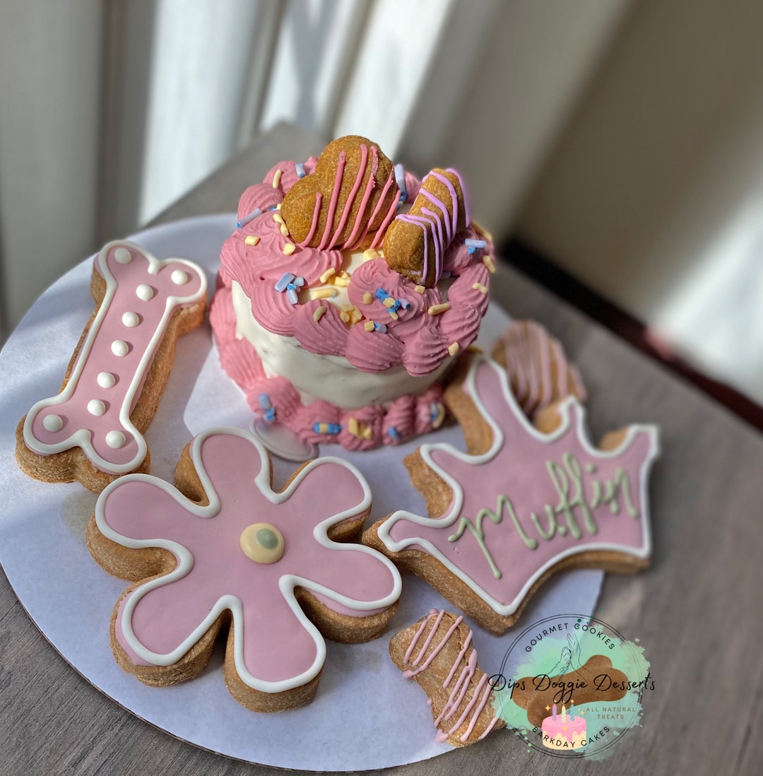 Dog Cake, Barkday Cakes, Gotcha Cake, Dog Biscuits, Dog Treats - Etsy