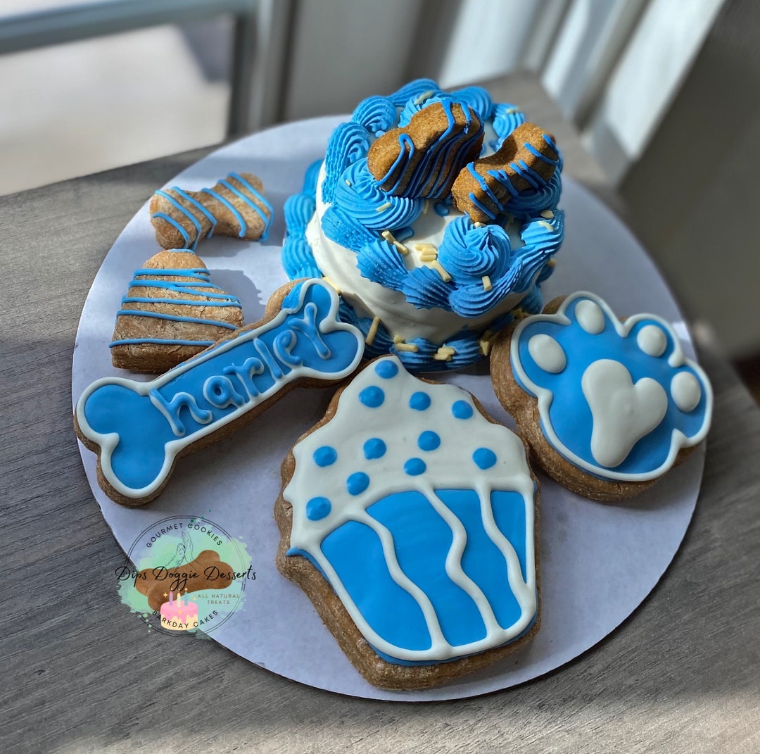 Dog Cake, Barkday Cakes, Gotcha Cake, Dog Biscuits, Dog Treats - Etsy