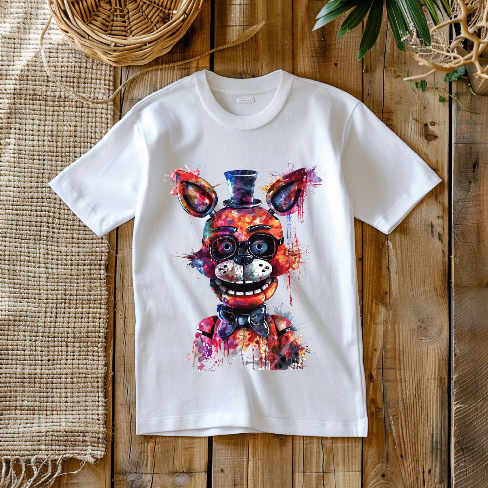 Five Nights at Freddy's PNG, Teddy Bear Wearing Eclipse Glasses, Freddy ...