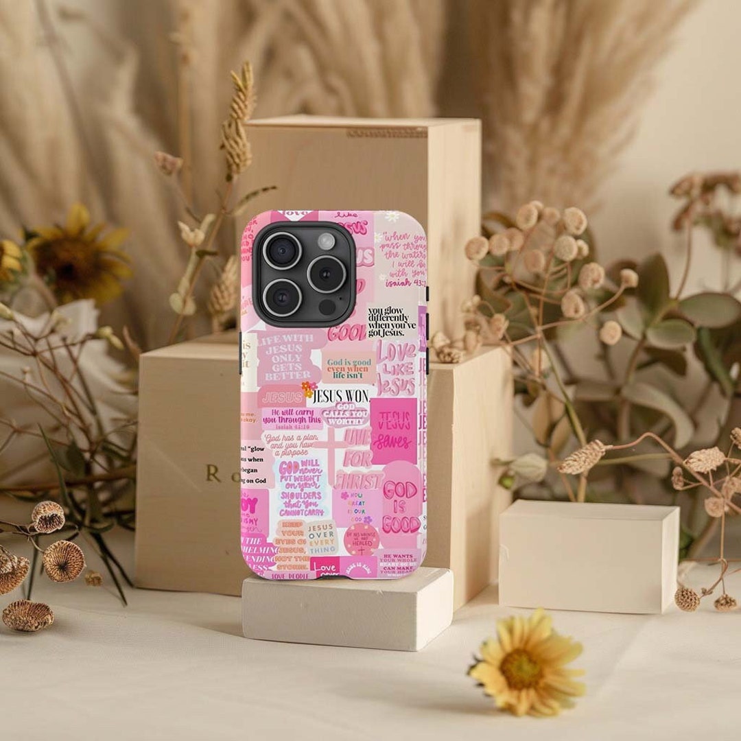 Christian Bible Verse Phone Case, Inspires Religious Scripture Gifts ...