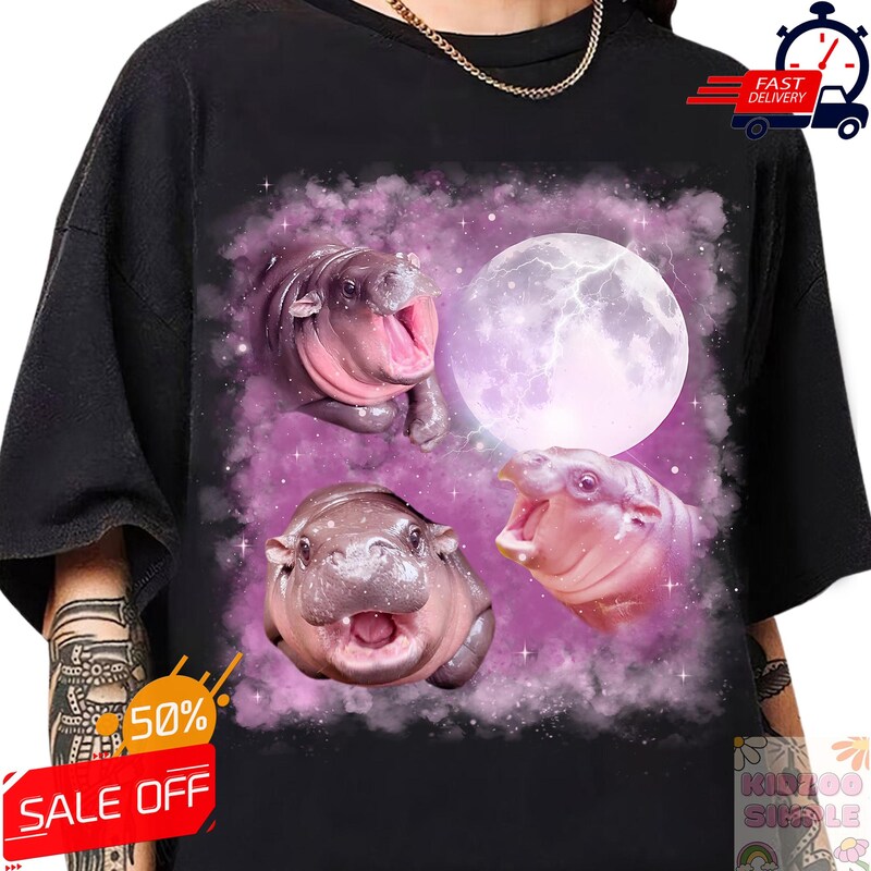 Baby Pygmy Hippo - Etsy