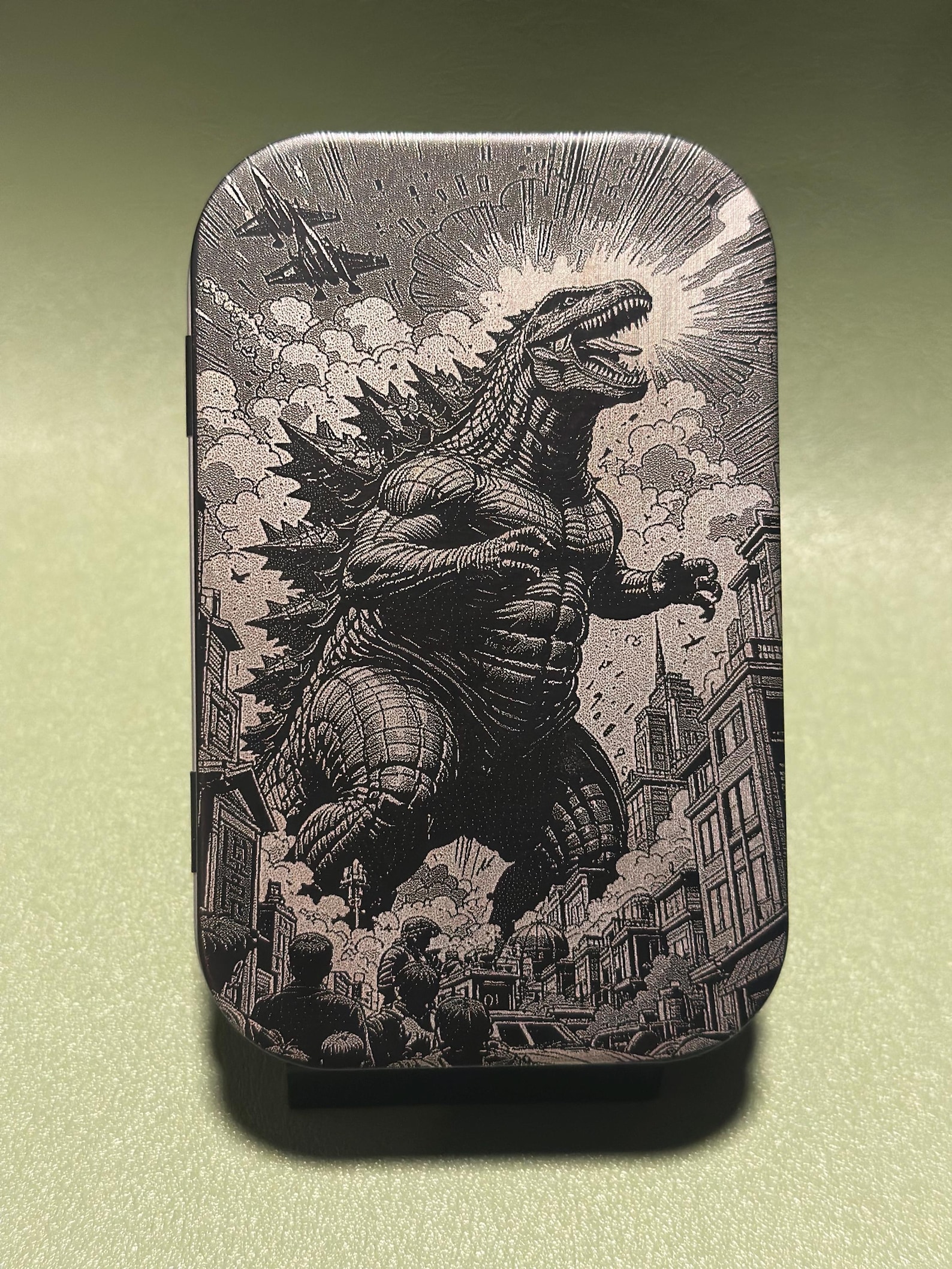 Godzilla 2.0 Laser Engraved Altoid Tin - Stash Box - Etsy