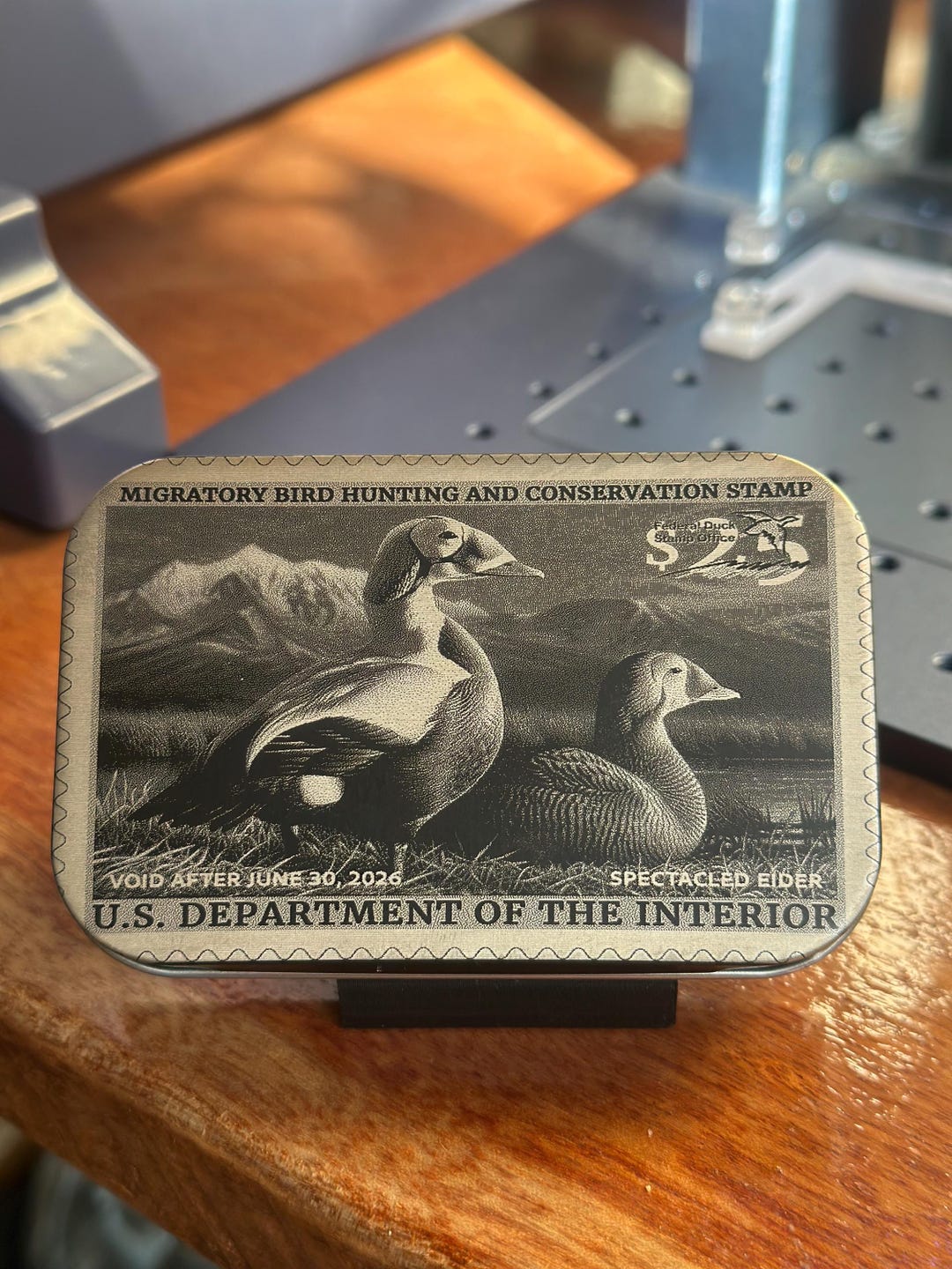 Duck Stamp 2025 Altoids Tin: Stash Box, EDC, Pill Box - Etsy