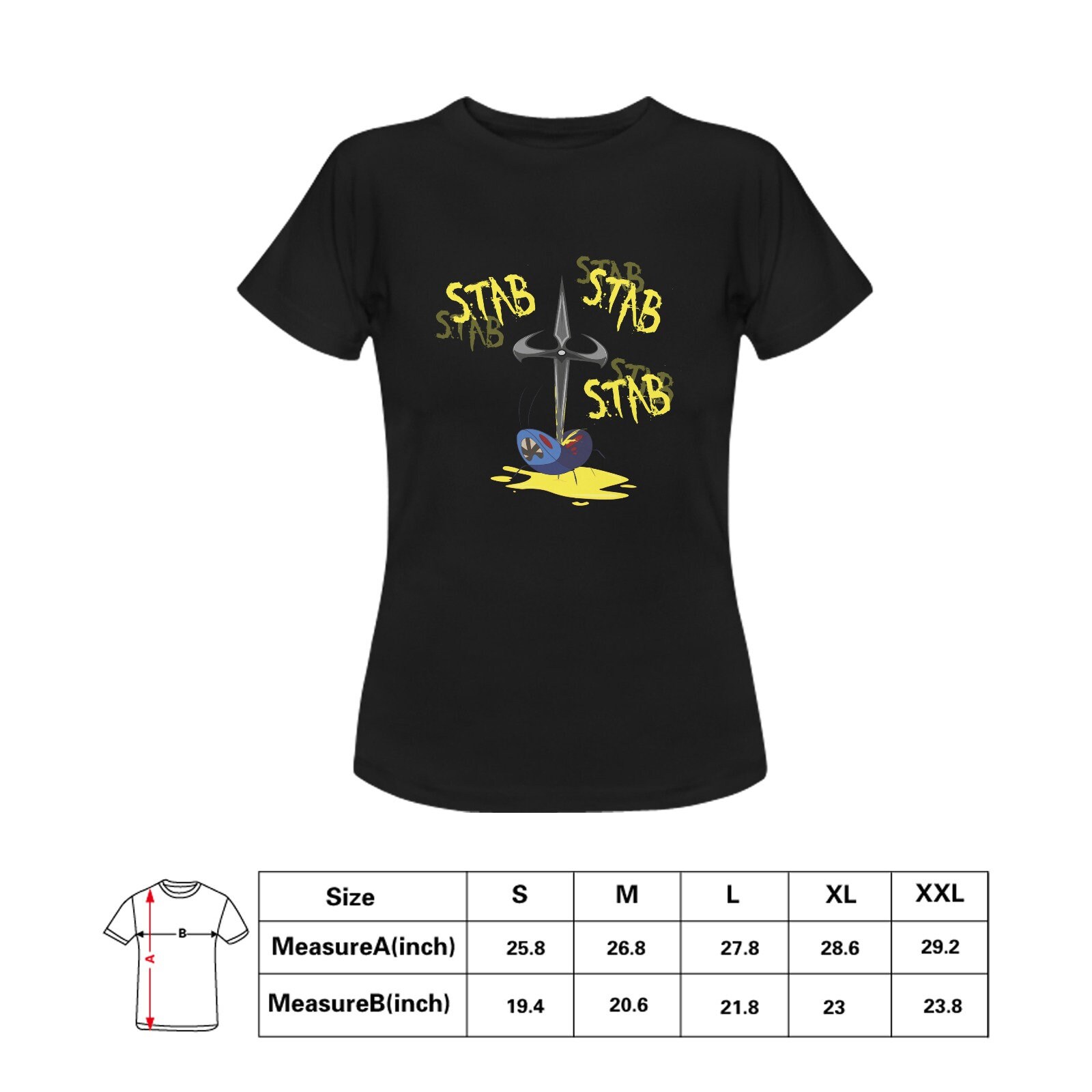 Stab Stab Roach Squish Nifty Clean Classic Women's T-shirt - Etsy