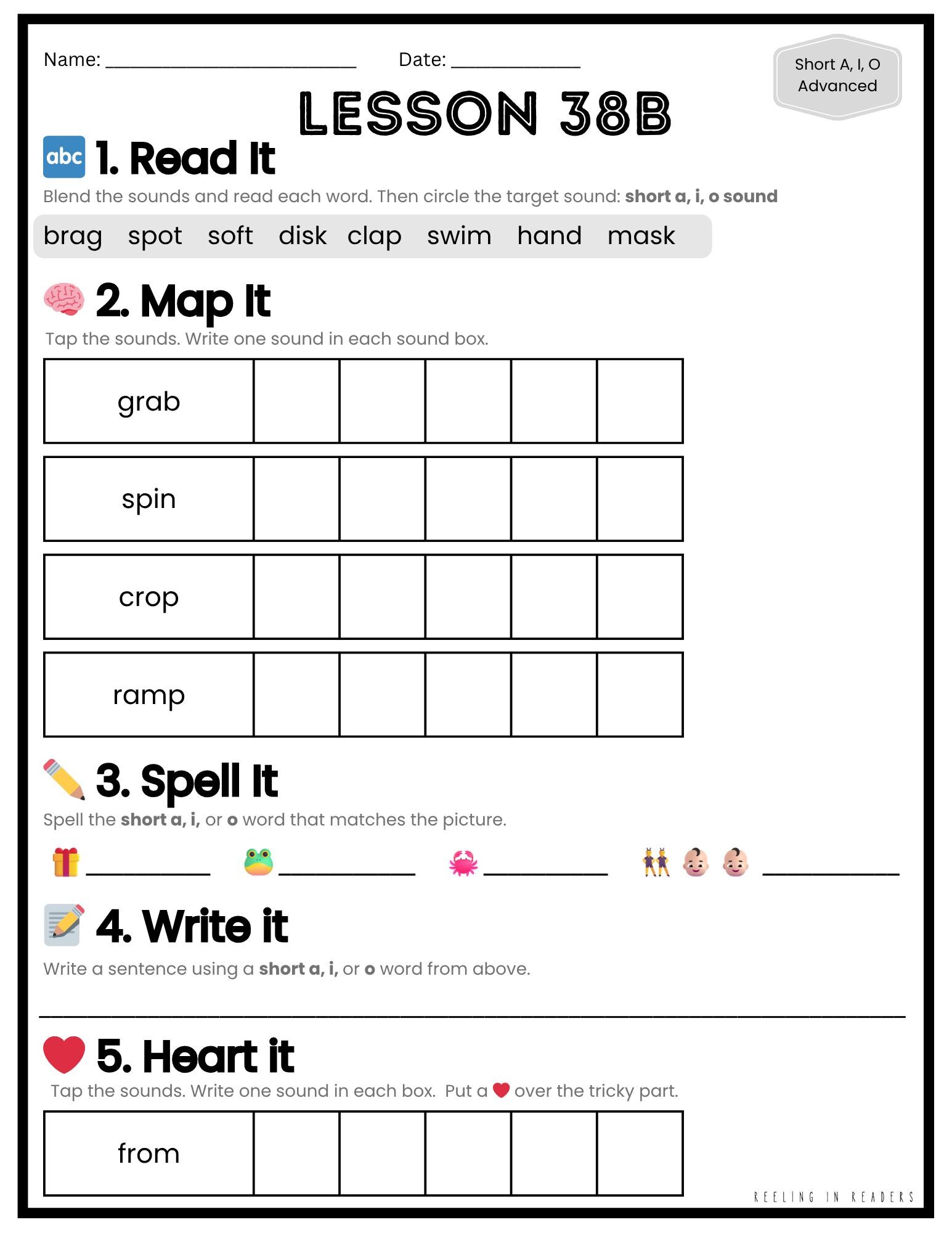 Ufli-inspired Phonics Practice Page | Science of Reading | 2nd Grade - Etsy