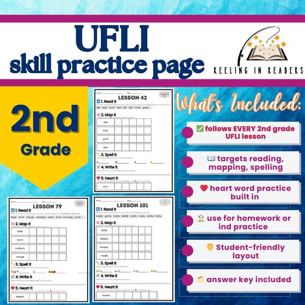 Ufli Word Work Mats - Etsy Canada
