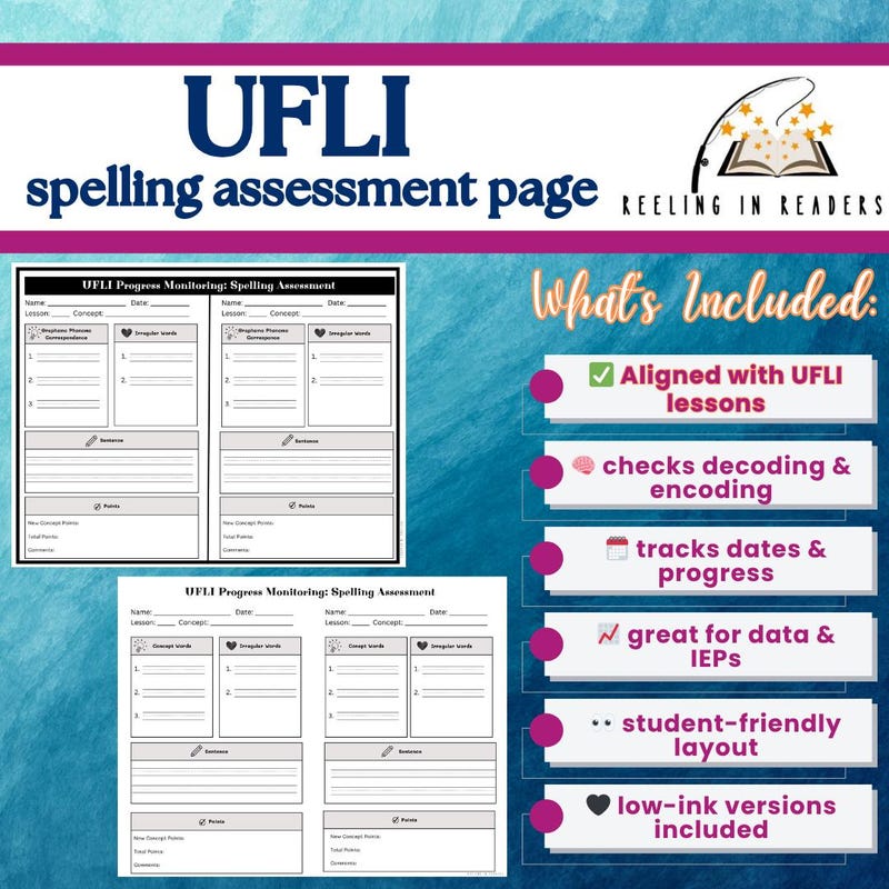 Ufli Word Work Mats - Etsy Canada