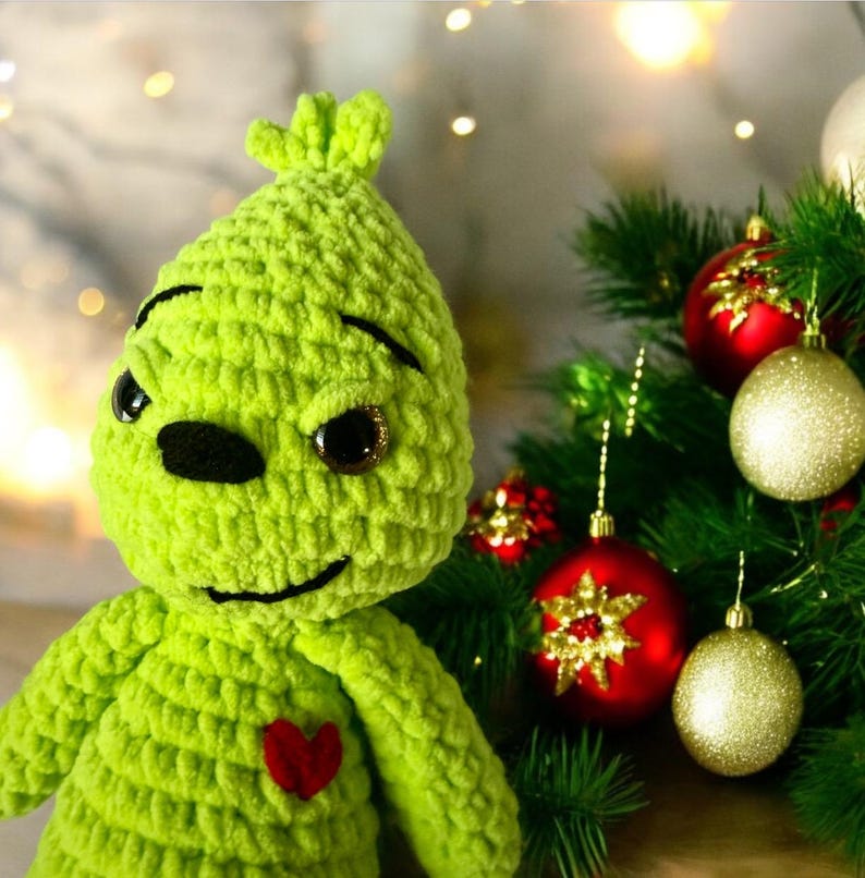 Meanie Greenie NO SEW Crochet Pattern - Etsy