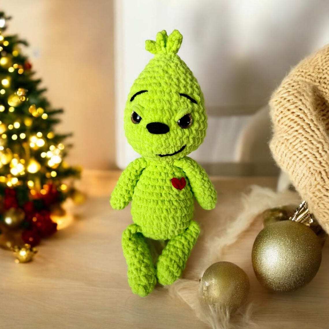 Meanie Greenie NO SEW Crochet Pattern - Etsy