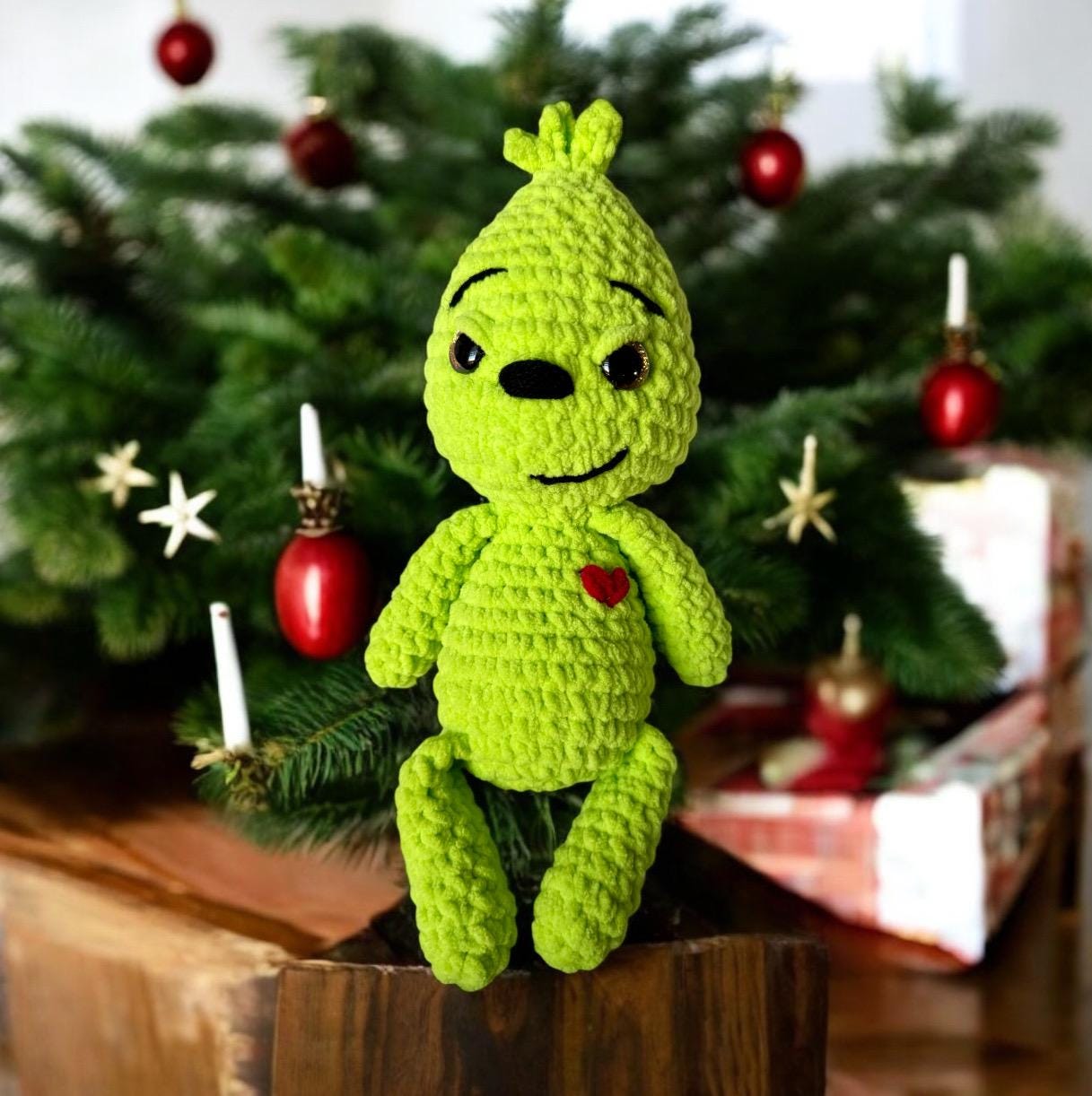 Meanie Greenie NO SEW Crochet Pattern - Etsy