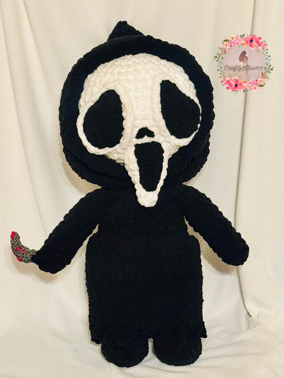 Handmade Crochet Large Slasher Plush - Etsy