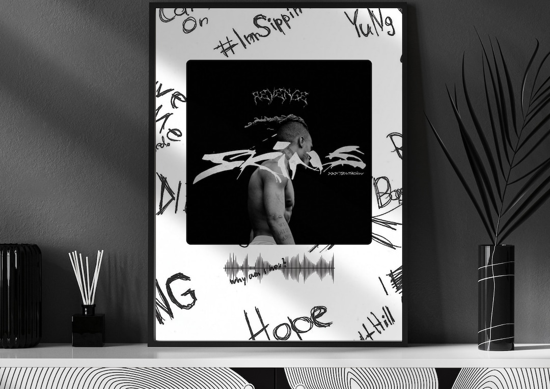 Xxxtentacion Poster, , Xxxtentacion Art Print,x Rapper Merch, Rapper ...