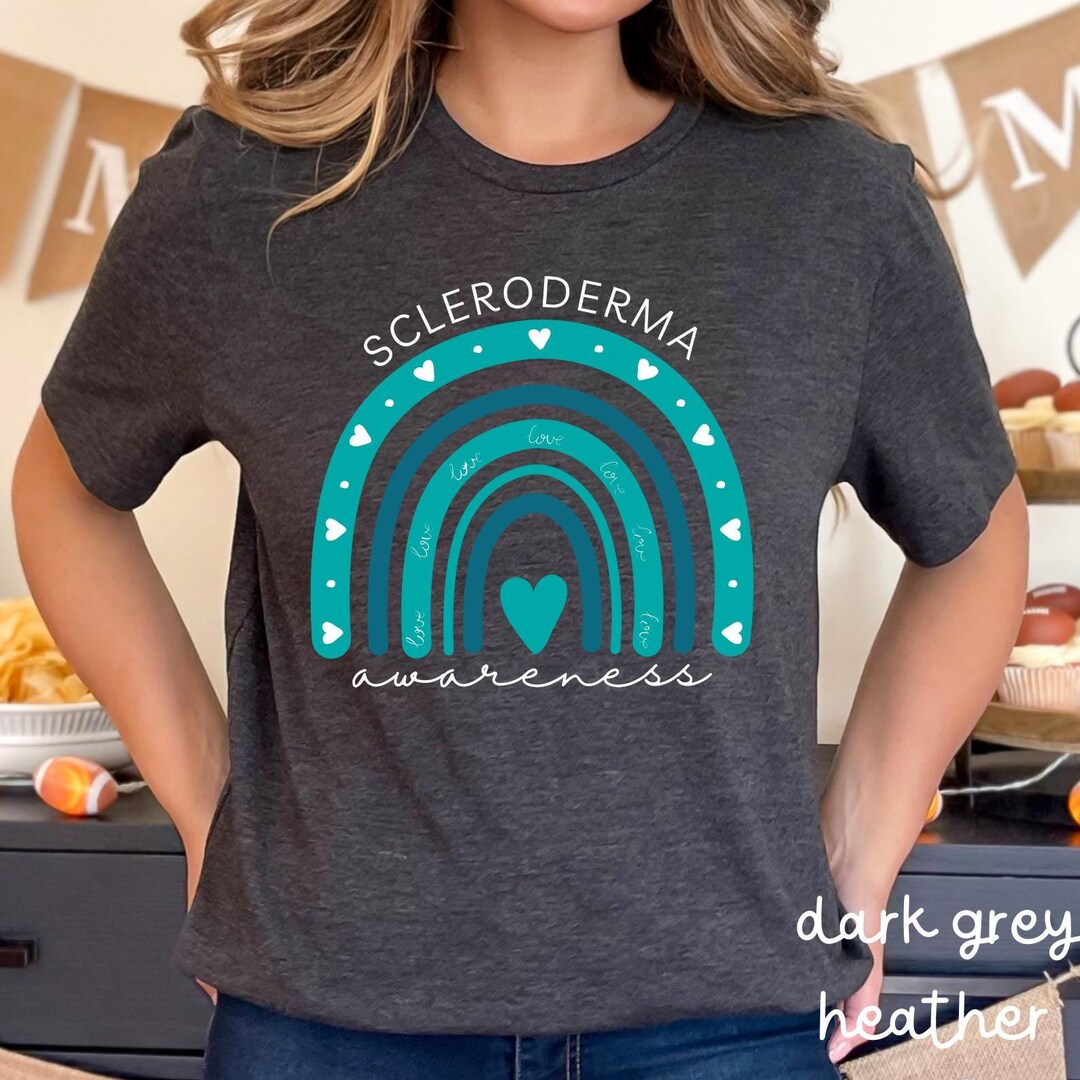 Scleroderma Awareness Shirt, Scleroderma Warrior Shirt, Autoimmune ...