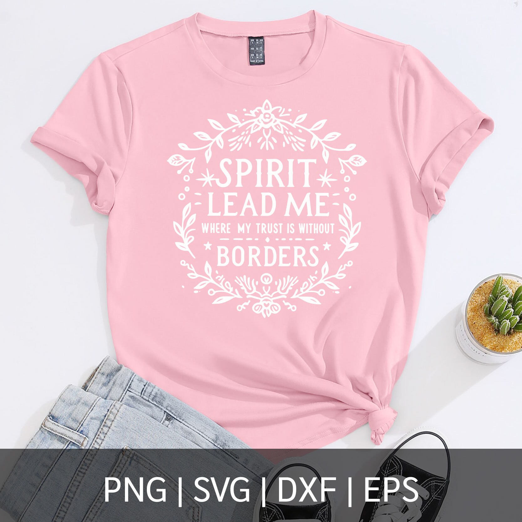 Spirit Lead Me SVG, Christian SVG, Spirit Lead Me Where My Trust is ...