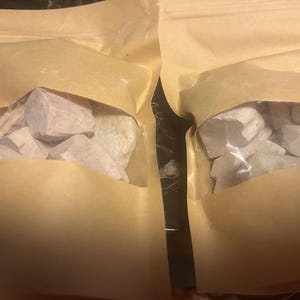 Edible Calaba Clay - African White Chalk - Pure & Natural 330g / Black ...