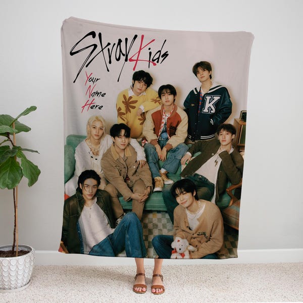 Stray Kids Skz Blanket - Etsy