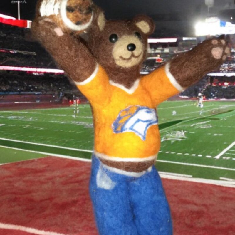 Denver Blue Bear Art - Etsy
