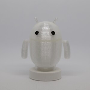 3D Printed Articulated Bugdroid Figure With Display Stand - Etsy