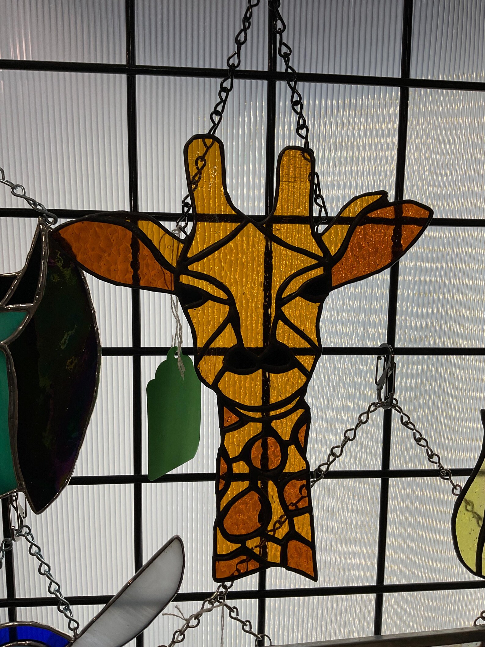 Giraffe Stained Glass Pattern - Commercial - Etsy