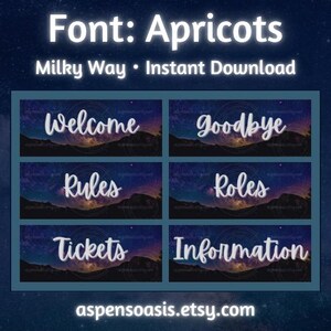 36 Discord Banners Milky Way Galaxy Blue Purple Black Welcome Goodbye ...