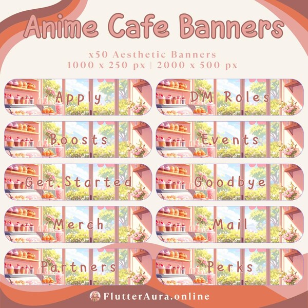 Pink Discord Server Banner - Etsy
