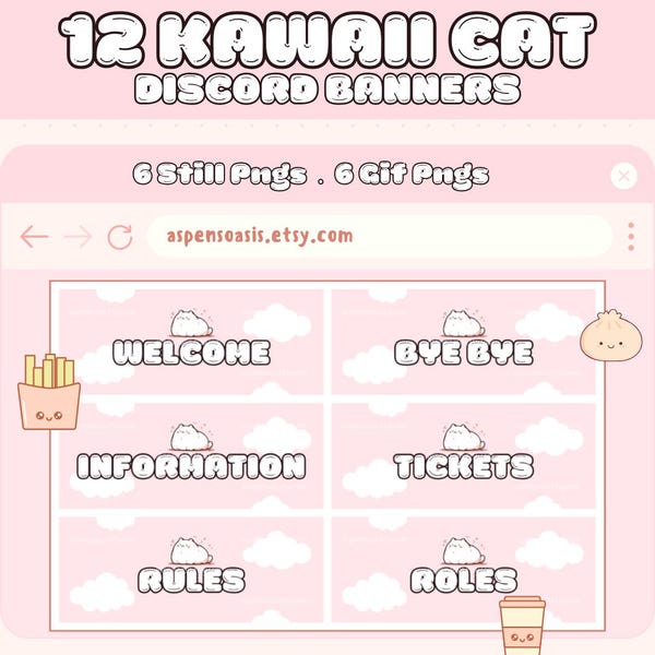Cat Discord Banner - Etsy