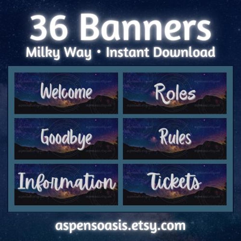 Purple Discord Banners - Etsy