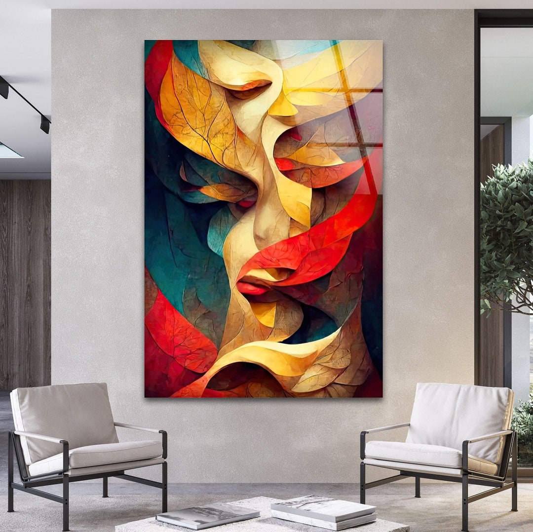 Tempered Glass Art Glass Printing Art Tempered Glass Wall Art Glass Wall Decor Home Decor Modern