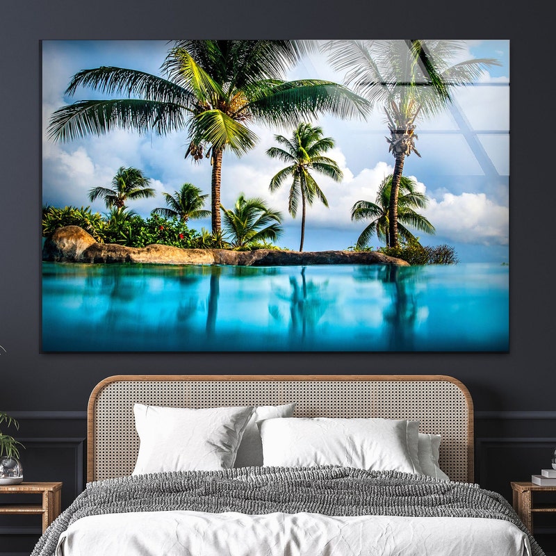 Tropical Wall Decor - Etsy