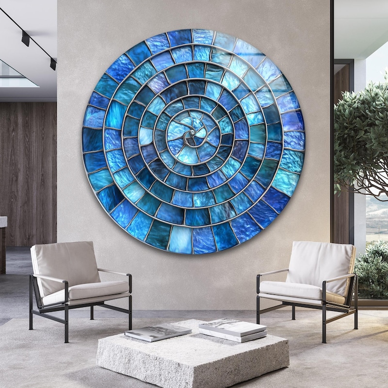 Glass Art Blues - Etsy UK