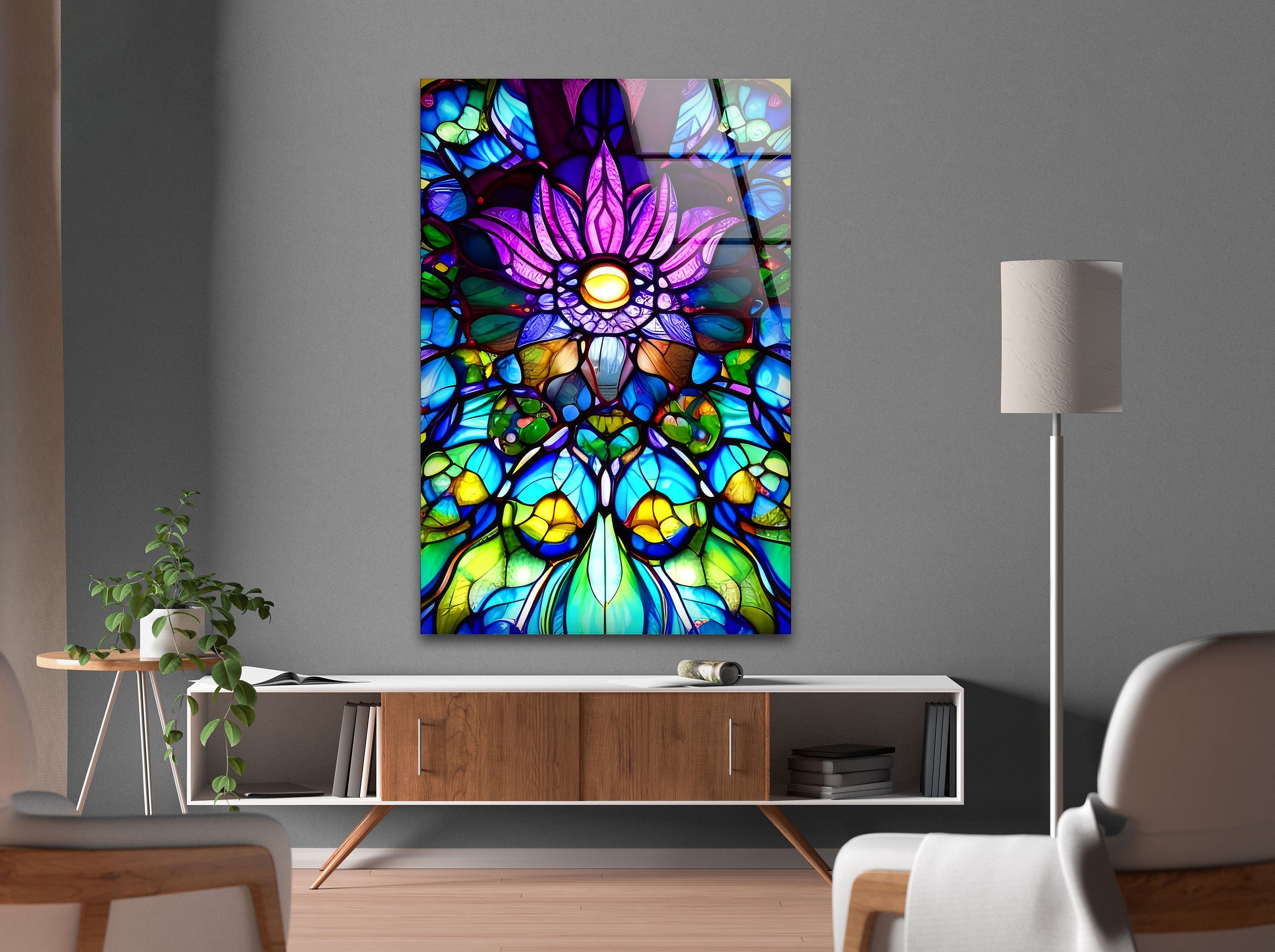 Tempered Glass Art-glass Printing Art-tempered Glass Wall Art-glass ...