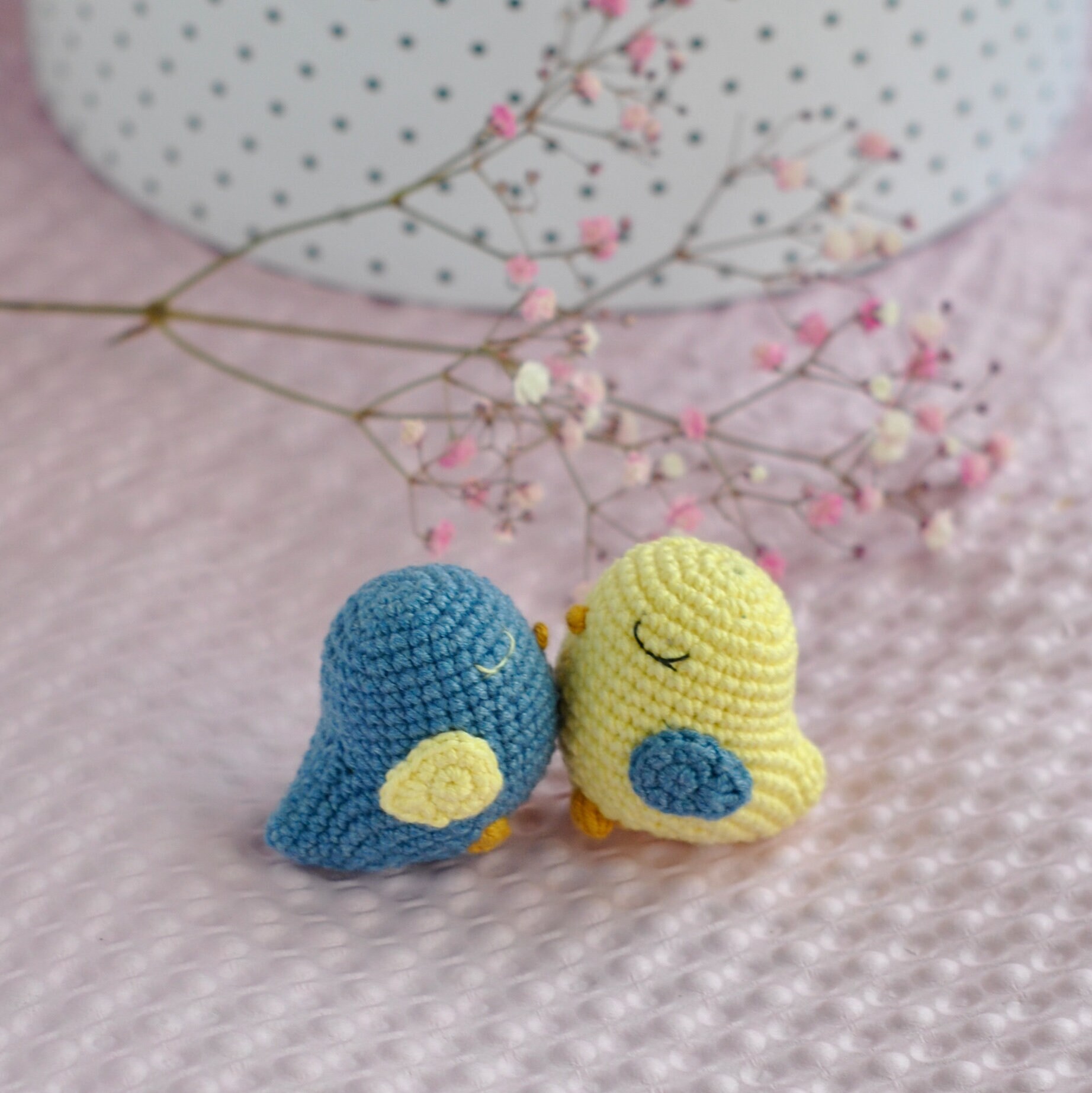 BIRD CROCHET PATTERN Amigurumi Cute Spring Bird Keychain Tutorial - Etsy
