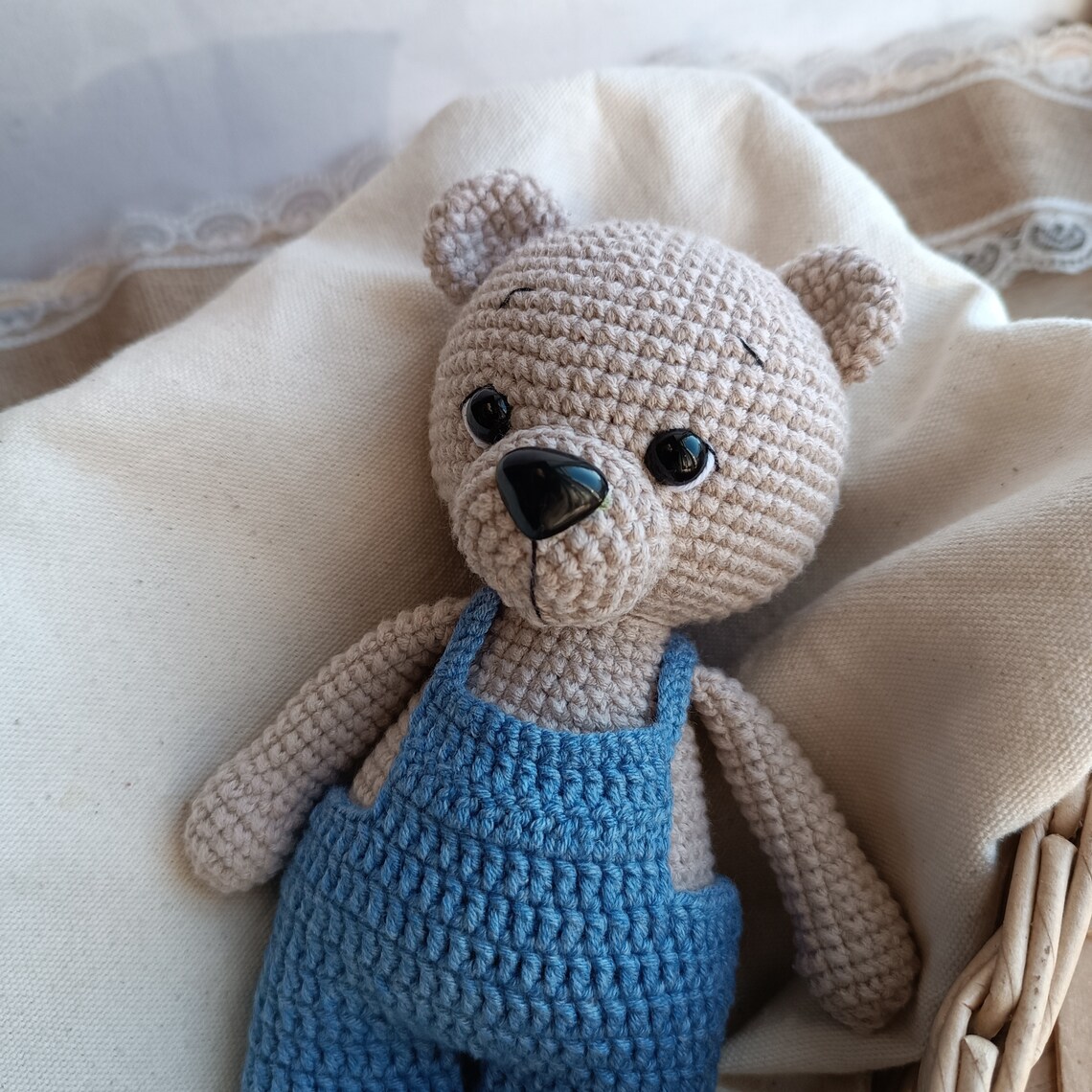 CROCHET BEAR PATTERN Amigurumi Cute Bear Pattern Crochet Tutorial Teddy ...