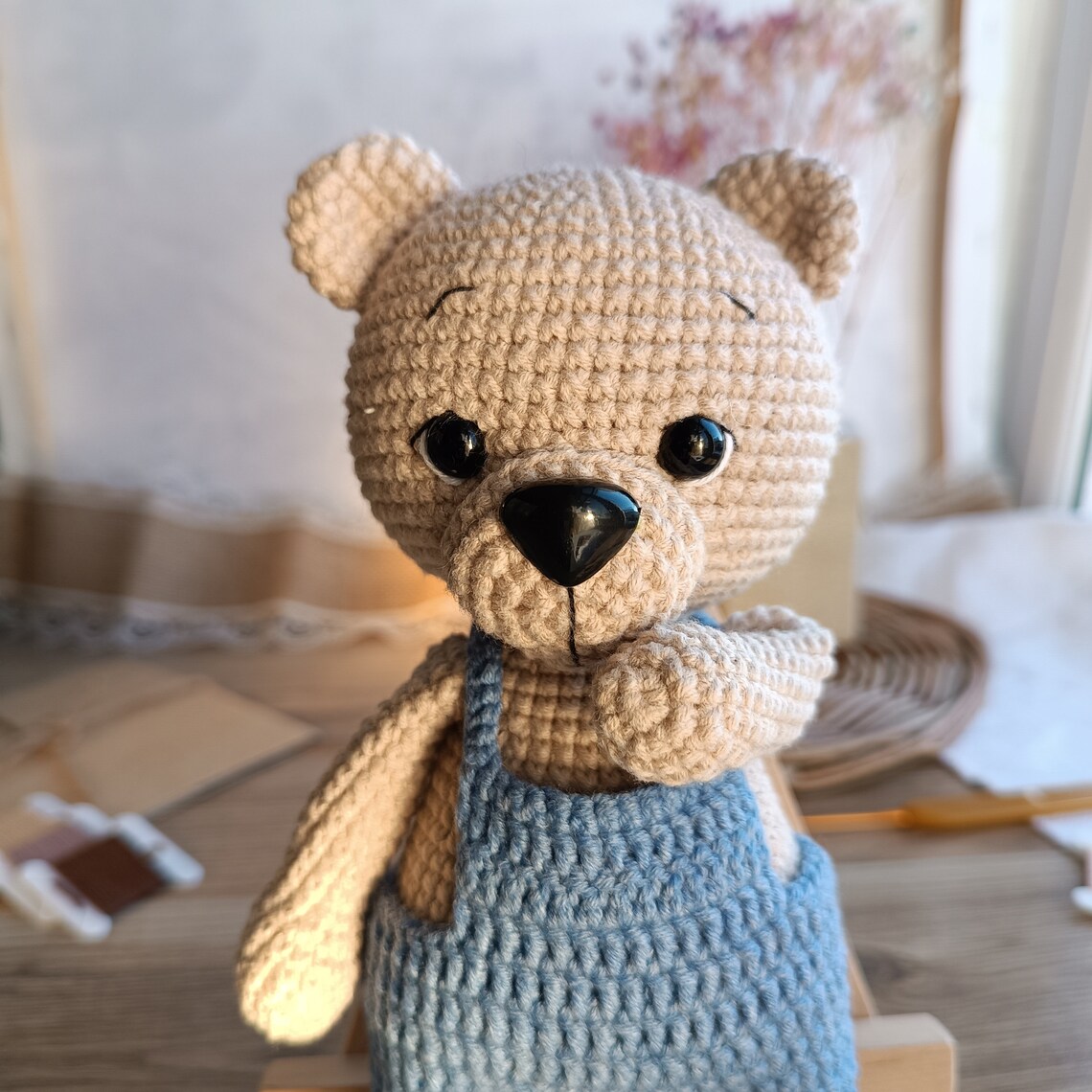 CROCHET BEAR PATTERN Amigurumi Cute Bear Pattern Crochet Tutorial Teddy ...
