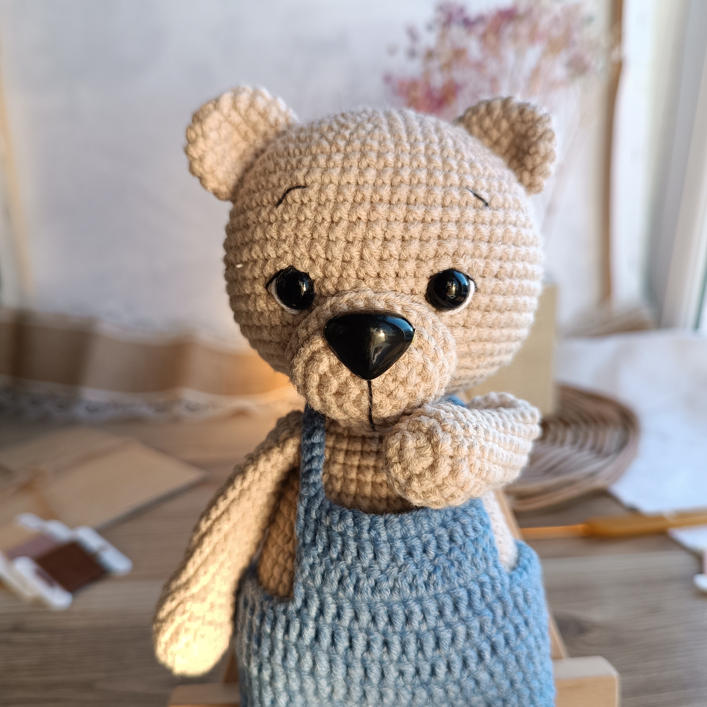 CROCHET BEAR PATTERN Amigurumi Cute Bear Pattern Crochet Tutorial Teddy ...