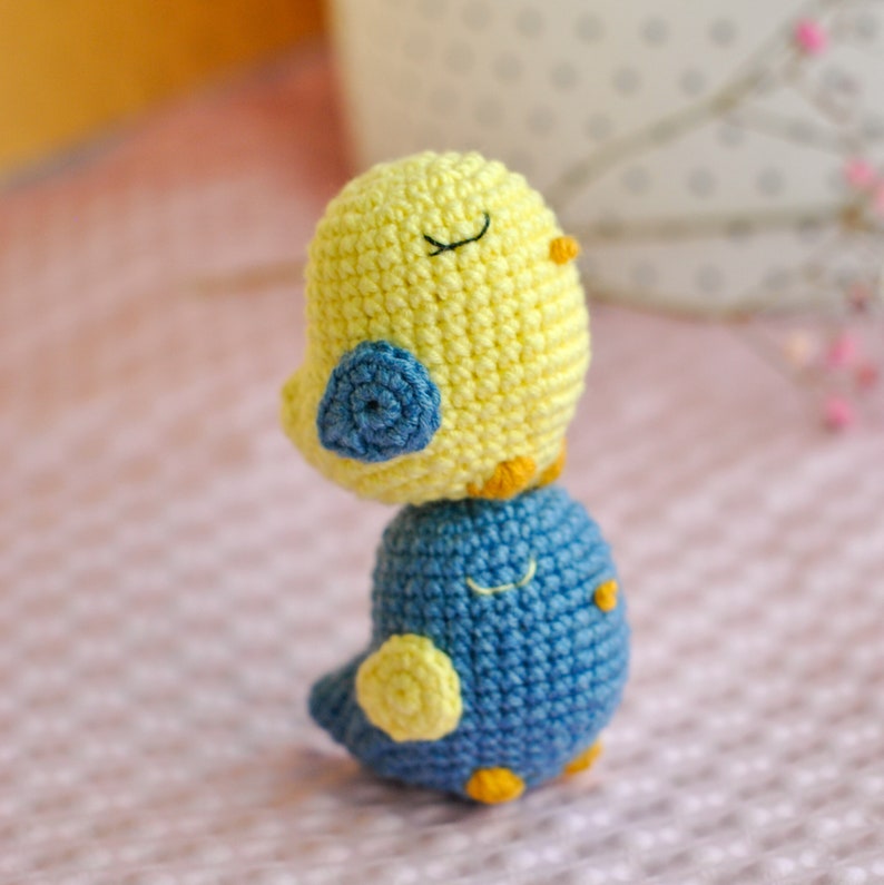 BIRD CROCHET PATTERN Amigurumi Cute Spring Bird Keychain Tutorial - Etsy