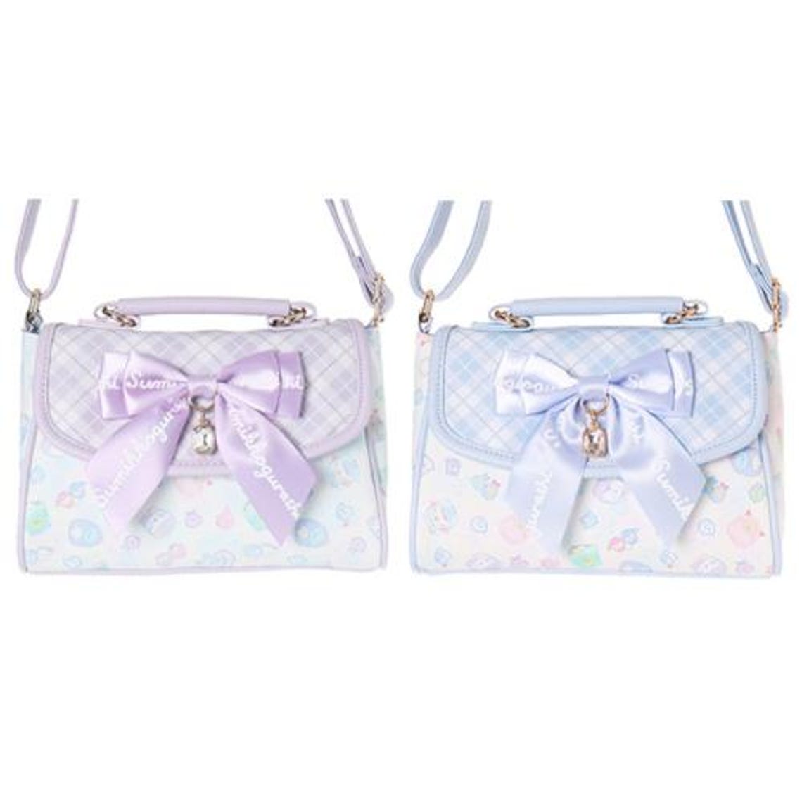 Japanese Kawaii Mini Shoulder Bag – Synthetic Leather, All-over Print ...