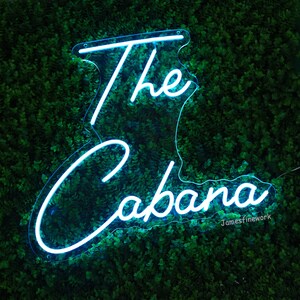 Personalized the Backyard Neon Sign, Outdoor Backyard Neon Light ...