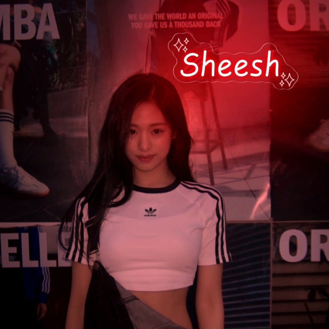 SHEESH Neon Sign, BABYMONSTER Kpop Neon Light, Babymonster Merch ...