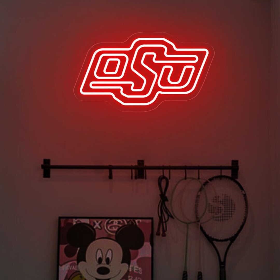 OSU LED Neon Sign, Back to School Neon Sign, University Wall Decor Neon ...