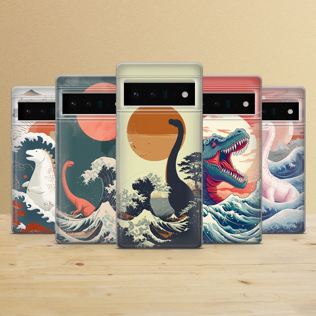 Big Wave Phone Case Ancient Monster Cover for Google Pixel 9, 8pro ...