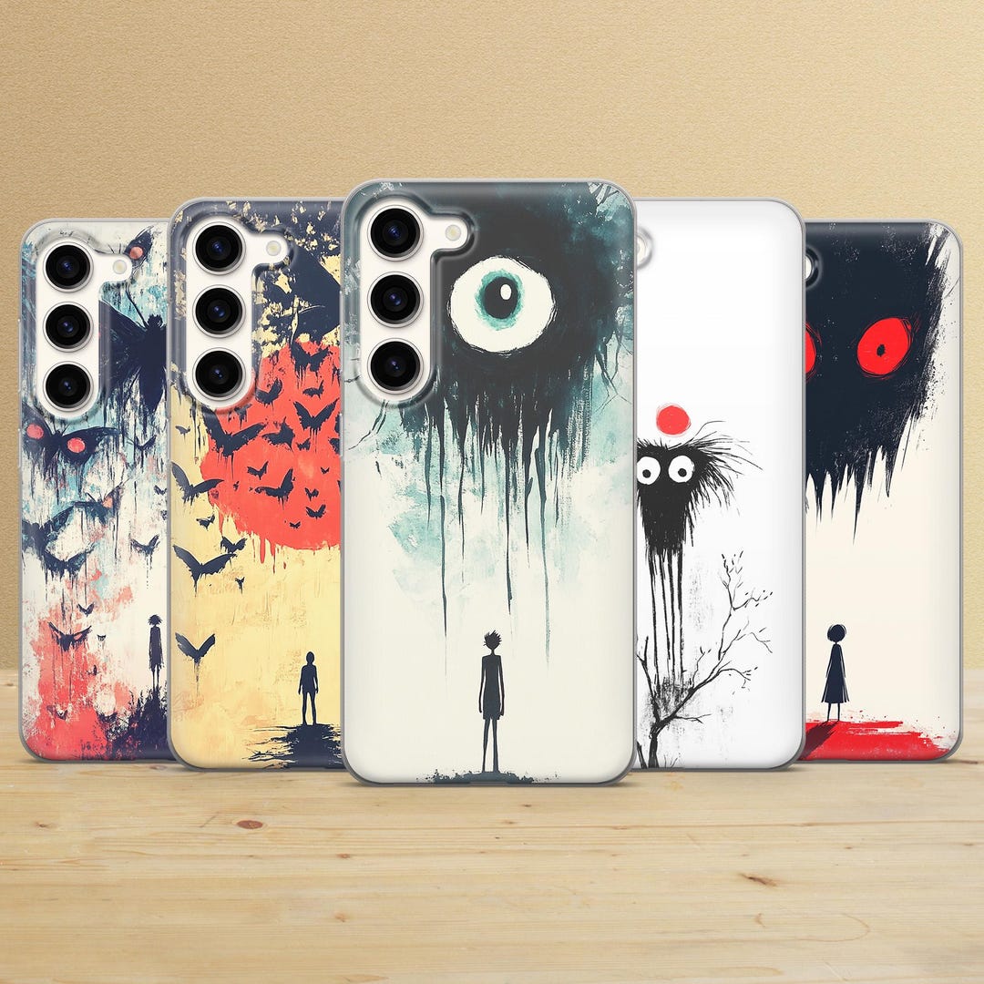 Mothman Phone Case Forest Cover for Pixel 10a, Samsung A16, iPhone 15 ...